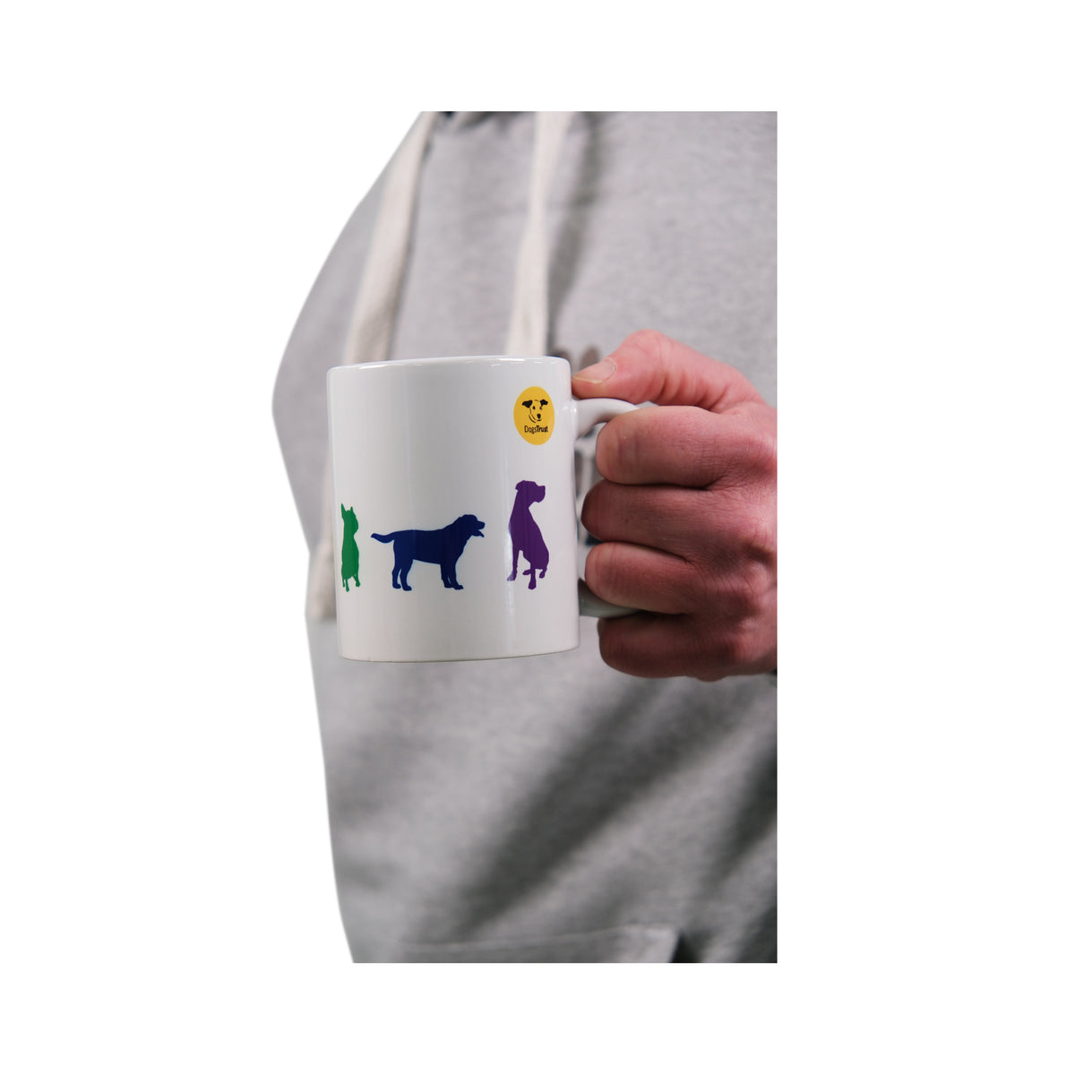 Rainbow Dogs' Mug - Six Dog Rainbow Print Design – Dogs Trust Shop